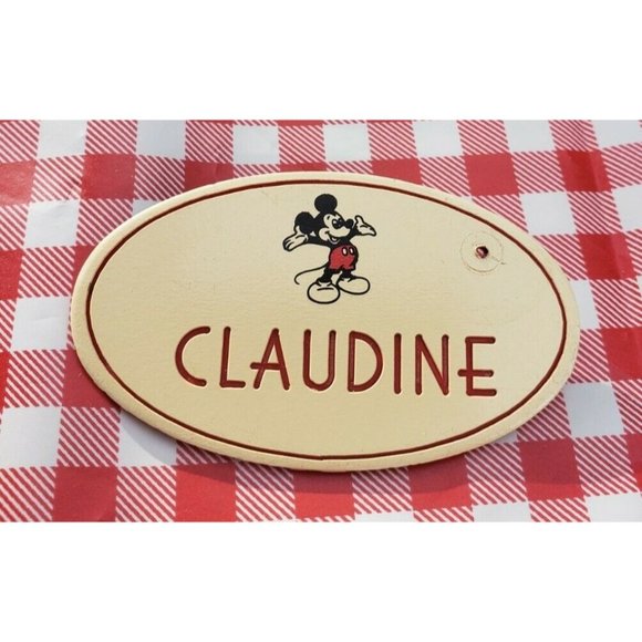 Disney | Accents | Vintage Walt Disney World Tada Mickey Mouse Claudine ...